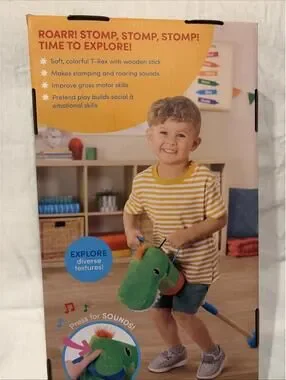 Battat | Toys | Battat Dino Pal Hobby Horse Stick With Realistic Dino ...